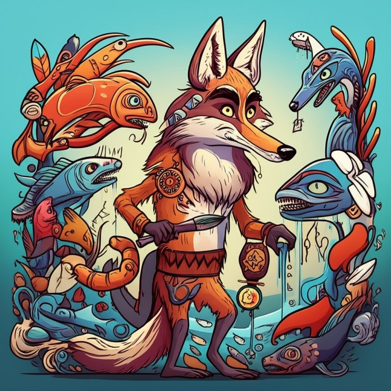 Coyote (Trickster) and the Oath of Sedna’s Descent: A Blended ...