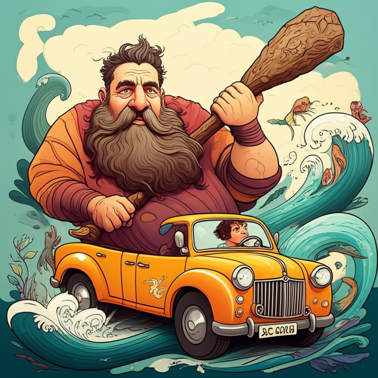 The Chronicle of Dagda and the Eternal Sea: Whispers from an Ancient Shore